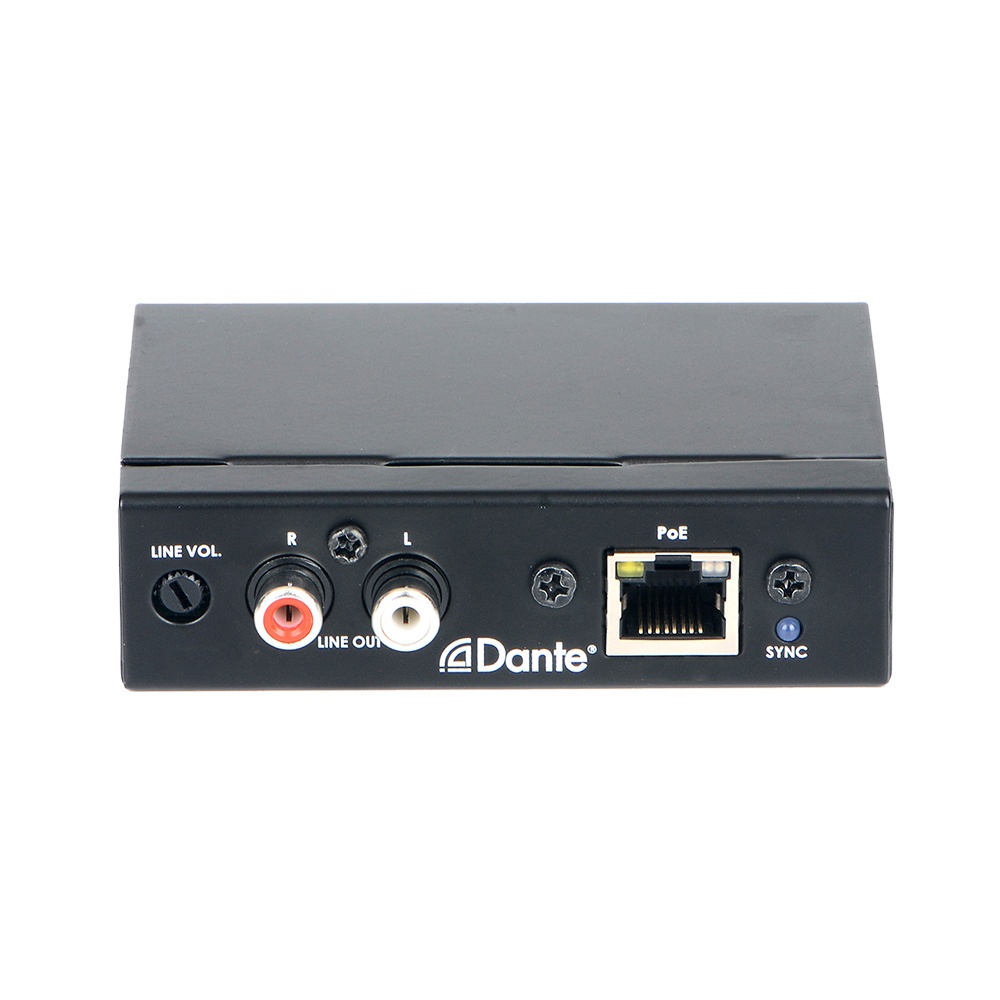 Audio Line RCA output / Dante interface