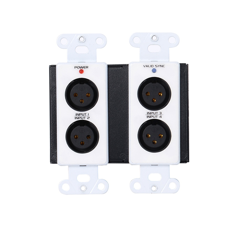 Dante Interface 4 x Mic/Line Inputs, 2 x Line Outputs